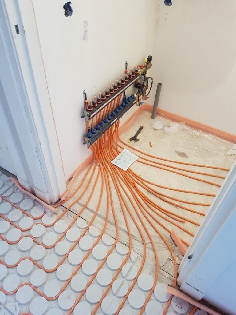 Haags monument verduurzamen met lage opbouw vloerverwarming