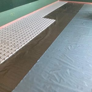 Vloerverwarming droog systeem in duurzame hotelsuite | Project